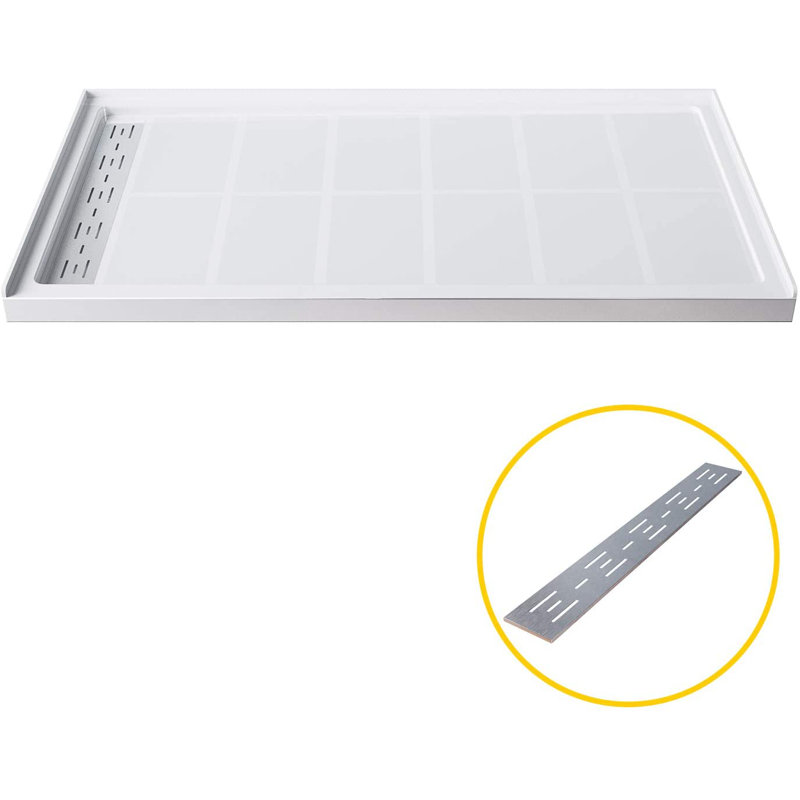 VTI 60" W x 32" D Single Threshold Shower Base | Wayfair